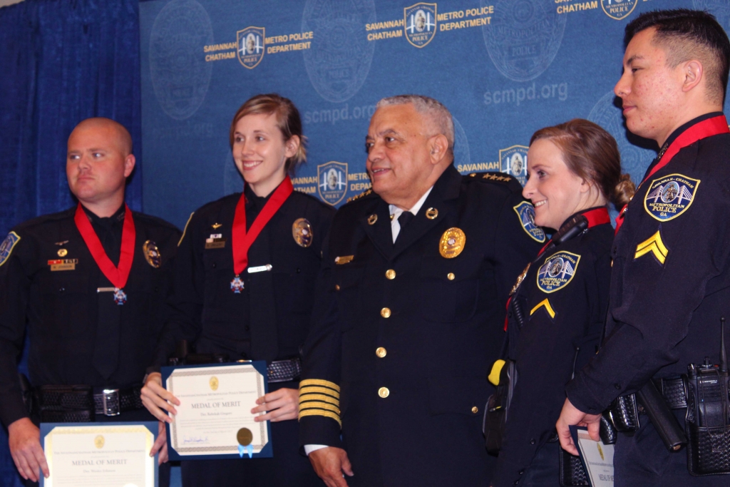 SCMPD Honors Officers, Civilians at Awards Ceremony - SAVANNAH POLICE