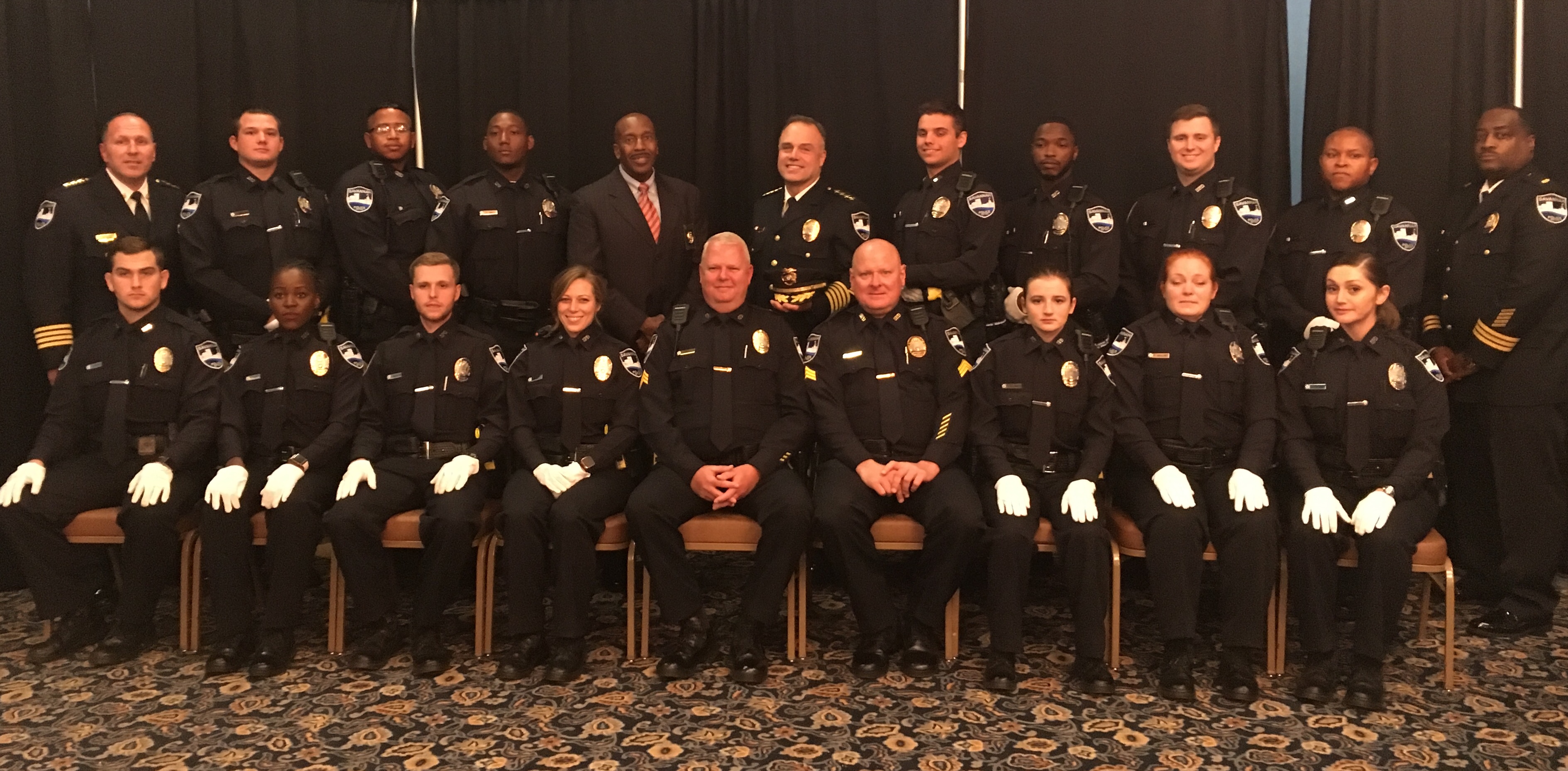 Savannah Police Celebrate Two Promotions, Graduate 14 at Ceremony ...