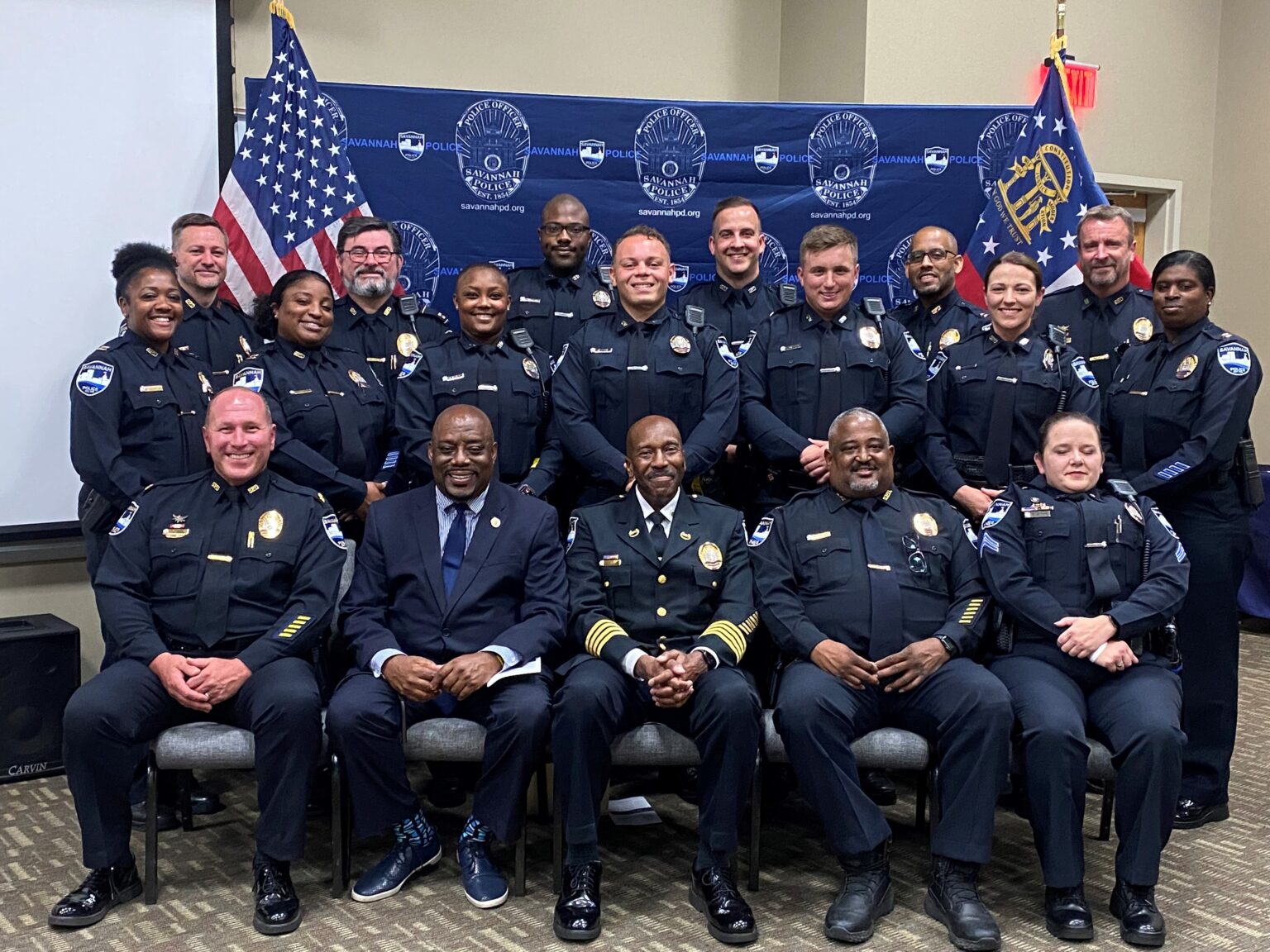 SPD Celebrates Graduations and Promotion at Ceremony - SAVANNAH POLICE