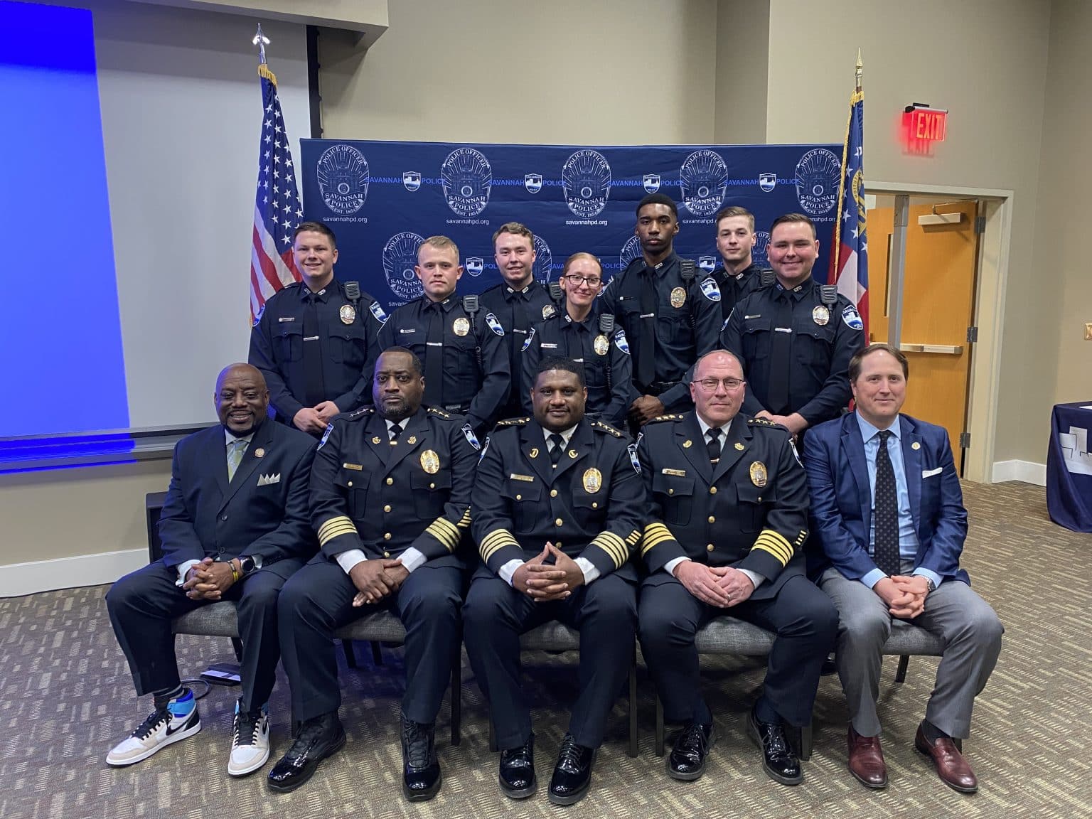 SPD Celebrates Promotions and Graduations at Ceremony - SAVANNAH POLICE