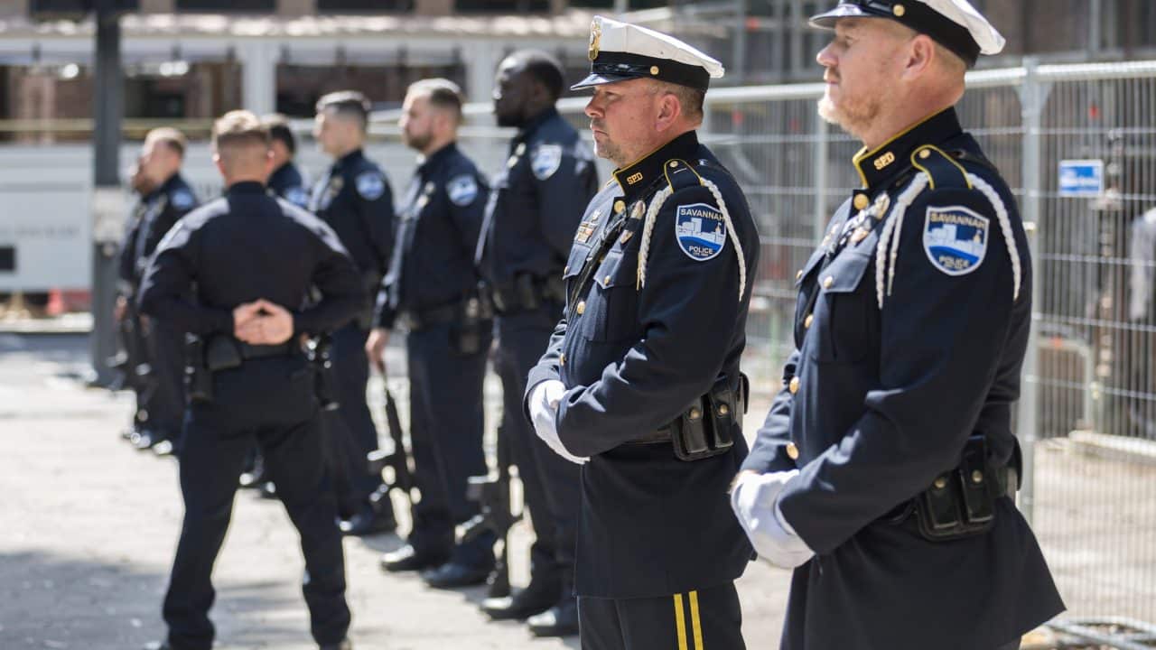 HONOR GUARD - SAVANNAH POLICE