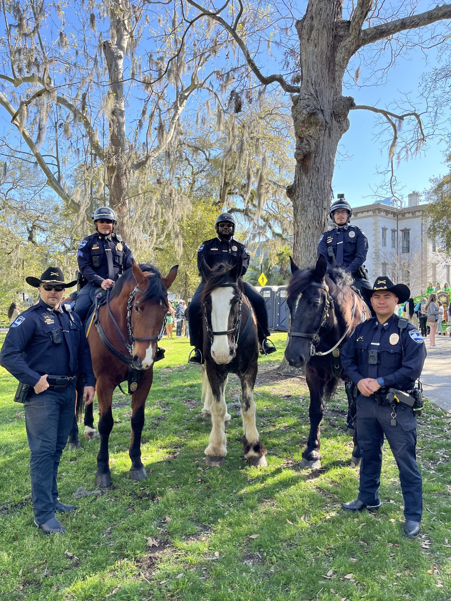 MOUNTED PATROL - SAVANNAH POLICE